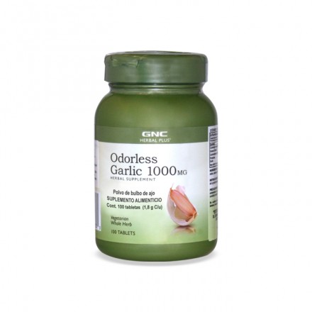 H.P. Odorless Garlic 1000 Mg 100 Tabs - GNC