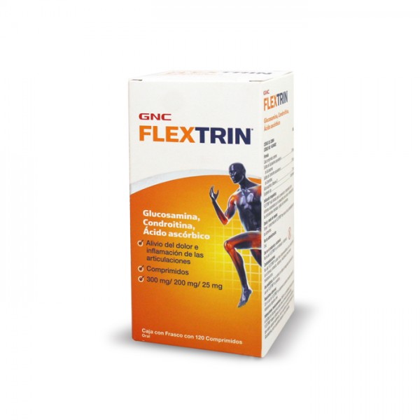 Flextrin Glucosamina Condroitina 120 Tabs - GNC